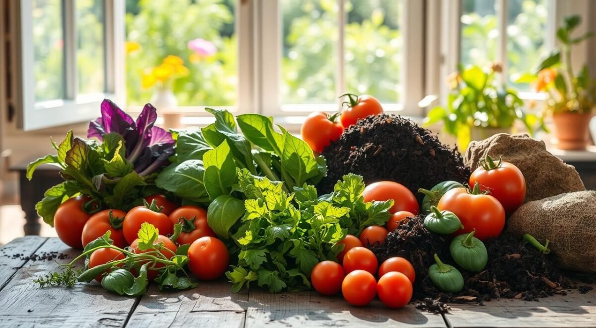 Como adubar hortaliças com resíduos de cozinha